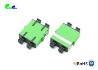 China PBT PEI OMC SC APC Fiber Optic Adapter With Auto Shutter for sale