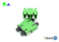 China PBT PEI OMC SC APC Fiber Optic Adapter With Auto Shutter for sale