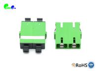 China PBT PEI OMC SC APC Fiber Optic Adapter With Auto Shutter for sale