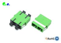 China PBT PEI OMC SC APC Fiber Optic Adapter With Auto Shutter for sale