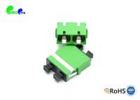 China PBT PEI OMC SC APC Fiber Optic Adapter With Auto Shutter for sale