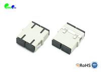 China Multimode 5.9N TF SC Flangeless Fiber Optic Adapter PBT for sale