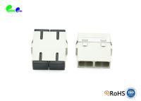 China Multimode 5.9N TF SC Flangeless Fiber Optic Adapter PBT for sale