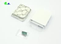 China 1 2 Ports FTTH Products Fiber Optic Enclosures Wall Mount Termination Box for sale