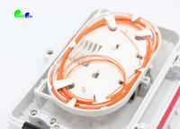 China Indoor Outdoor FTTH Fiber Optic Distribution Box SC 4 Cores Fiber Terminal Box for sale