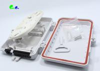China Indoor Outdoor FTTH Fiber Optic Distribution Box SC 4 Cores Fiber Terminal Box for sale