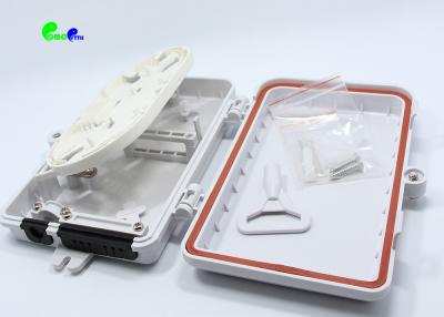 China Indoor Outdoor FTTH Fiber Optic Distribution Box SC 4 Cores Fiber Terminal Box for sale