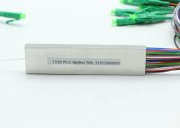 China 32 Way G657A1 Fiber Optic Splitter 1x32 PLC Splitter Terminal Box for sale