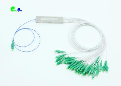 China 32 Way G657A1 Fiber Optic Splitter 1x32 PLC Splitter Terminal Box for sale