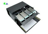 China 19' 4U 576F Rack Mount MTP MPO Cassette Patch Panel With Various Adapter for sale
