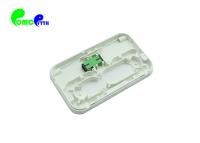 China Plastic ABS FTTH Products 1 Port SC Fiber Socket Indoor Wall Outlet Box for sale
