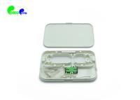 China Plastic ABS FTTH Products 1 Port SC Fiber Socket Indoor Wall Outlet Box for sale