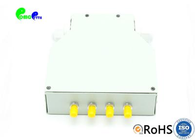 China ST Rack Mount 4F Fiber Terminal Box Din Rail Optical Splice Closure for sale