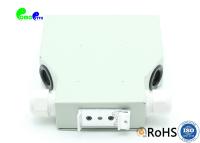 China ST Rack Mount 4F Fiber Terminal Box Din Rail Optical Splice Closure for sale