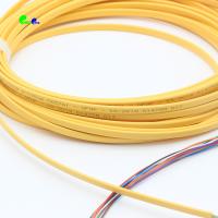 China 12F FC APC G657A1 Single Mode Fiber Pigtails Fanout 0.9mm Tails IEM Grade B for sale