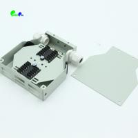 China Din Rail FTTX Fiber Terminal Box 6 Port SC Duplex Optical Junction Box for sale