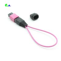 China 12 Fibers MTP Fiber Optic Patch Cables Multimode Fiber MPO Loopback Cable for sale