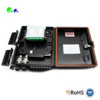 China 16F Wall Mounted Fiber Distribution Box With PLC Splitter IP65 Fiber Closure for sale