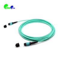 China High quality MPO - MPO trunk cable with SM OM3 OM4 OM5 of 12F , 24F , 48F , 72F , 96F , 144F cable with OEM service for sale