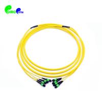China High quality MPO - MPO trunk cable with SM OM3 OM4 OM5 of 12F , 24F , 48F , 72F , 96F , 144F cable with OEM service for sale