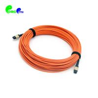China High quality MPO - MPO trunk cable with SM OM3 OM4 OM5 of 12F , 24F , 48F , 72F , 96F , 144F cable with OEM service for sale