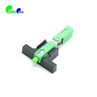 China FTTH Products SC APC fast connector available for 2x3mm or 2x5mm FTTH Drop cable and 0.9-3.0mm cable in FTTH project for sale