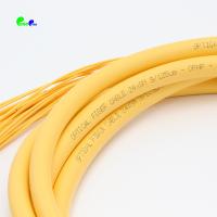 China 24 Core Single Mode Fanout Fiber Optic Patch Cord LC UPC Pre Terminated Cable for sale