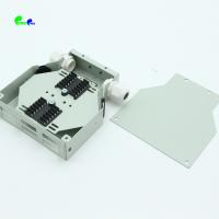 China DIN Rail Mounted SC Duplex Optical Termination Box For Fiber Optic Cable for sale