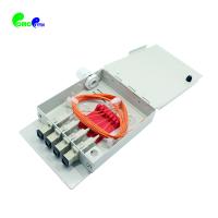 China 4-24 ports SC FC LC FC E2000 Fiber Terminal Box ( FTB ）wall mounted Cold Rolled Steel for FTTX ， ODN ，PON project for sale