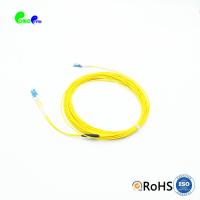 China 2m Monomode Single Mode Fiber Optic Patch Cables 2.0mm Duplex Optical Patch Cord for sale