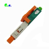 China SC UPC SC APC Fiber Optic Connector Single Mode For FTTH Drop Cable for sale