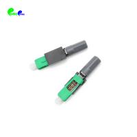 China Plastic 45mm Singlemode SC APC Fast Connector For FTTH Drop Cable for sale
