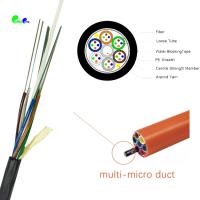 China Air Blown Micro 144 Core Optical Fiber Cable For FTTH FTTB FTTX for sale