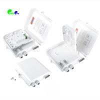China Weatherproof FTTH Optical Distribution Box 8 Cores Fiber Optic Terminal Box for sale