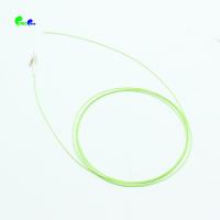 China Lemon Green FTTH PVC LSZH LC Fiber Optic Patch Cord OM5 Fiber Pigtail for sale