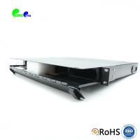 China 1U Fiber Optic MPO Patch Panel 4 Modules Type Fiber Distribution Frame for sale