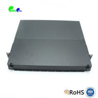 China 1U Fiber Optic MPO Patch Panel 4 Modules Type Fiber Distribution Frame for sale