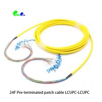 China G652D G657A1 Mini Breakout Fiber Optic Patch Cables With Simplex Duplex SC ,FC, LC ST, E2000, MU, MYTRJ , Din , CS, SN.. for sale
