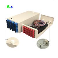 China 4-24 ports SC FC LC FC E2000 Fiber Terminal Box ( FTB ）wall mounted Cold Rolled Steel for FTTX ， ODN ，PON project for sale