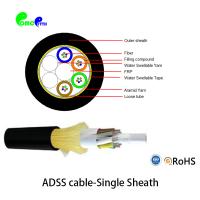 China 144 Cores ADSS Fiber Optic Cable G652D G657A1 G657A2 G657B3 OM1 OM2 HDPE for sale