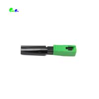 China 53mm FTTX FTTH SC APC Quick Connector Field Assembly Connector for sale