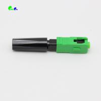 China 53mm FTTX FTTH SC APC Quick Connector Field Assembly Connector for sale