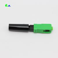 China 53mm FTTX FTTH SC APC Quick Connector Field Assembly Connector for sale
