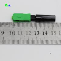 China 53mm FTTX FTTH SC APC Quick Connector Field Assembly Connector for sale