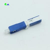 China ESC250D SC UPC Fiber Optical Fast Connector For FTTH FTTX CATV for sale
