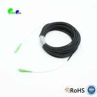 China 10m FTTH Fiber Optic Patch Cables Simplex SC APC 4.6mm Waterproof for sale