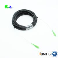 China 10m FTTH Fiber Optic Patch Cables Simplex SC APC 4.6mm Waterproof for sale