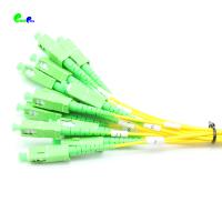 China Single Mode ABS Box Fiber Optic Splitter 1x12 Planar Lightwave Circuit Splitter for sale