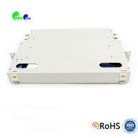 China 12F 24F Odf Fiber Optic Patch Panel Splicing Rack Mount Distribution Frame for sale