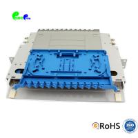 China 12F 24F Odf Fiber Optic Patch Panel Splicing Rack Mount Distribution Frame for sale